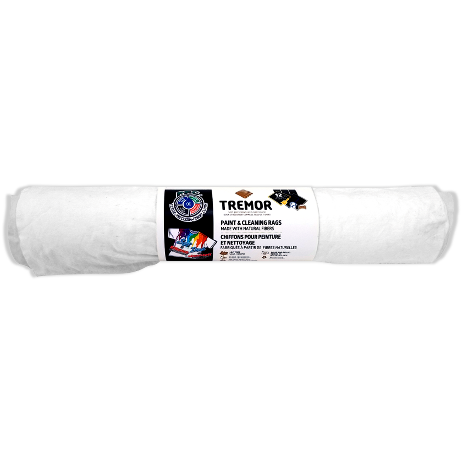 PFC Rags "Precision Fiber™ Cloth" - 12 Count Roll – TremorDistributing